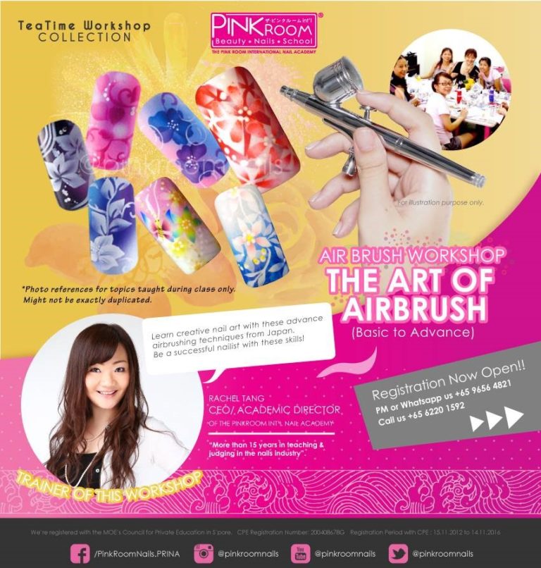 Workshops @ PinkRoom – The Pink Room International Nail Academy